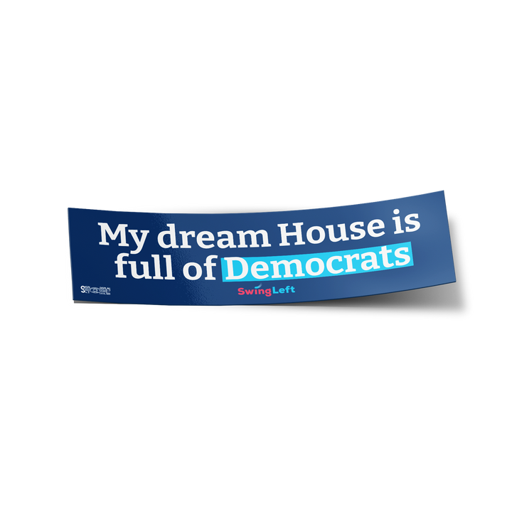 House Democrats Bumper Sticker – Store | Swing Left